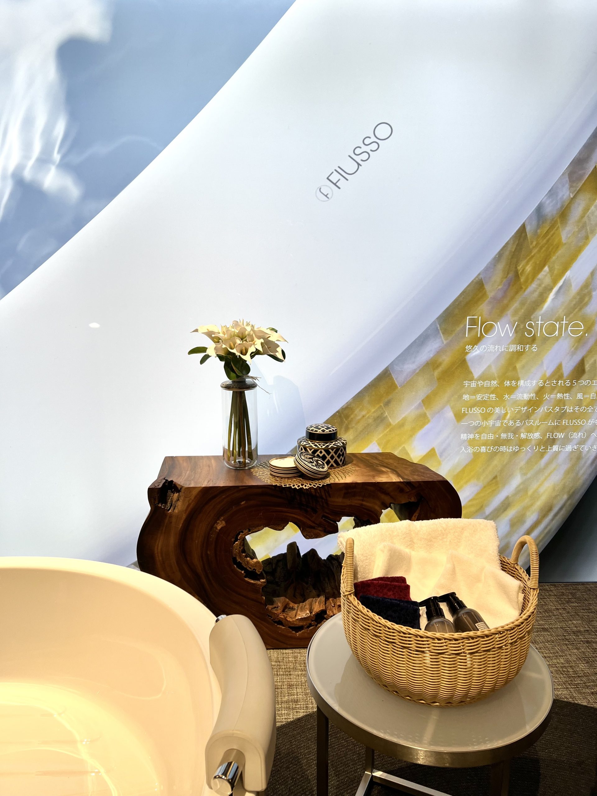 FLUSSO様ショールームにて 展示させていただいております - Lamer Fleur